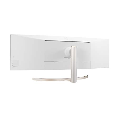 LG 49WL95C-WE 32:9 UltraWide Monitor 49" Dual DQHD (5120 x 1440) IPS Display, HDR10, USB Type-C with 85W Power Delivery, Ambient Light Sensor, 2 x 10W Stereo Speaker with Rich Bass - Silver