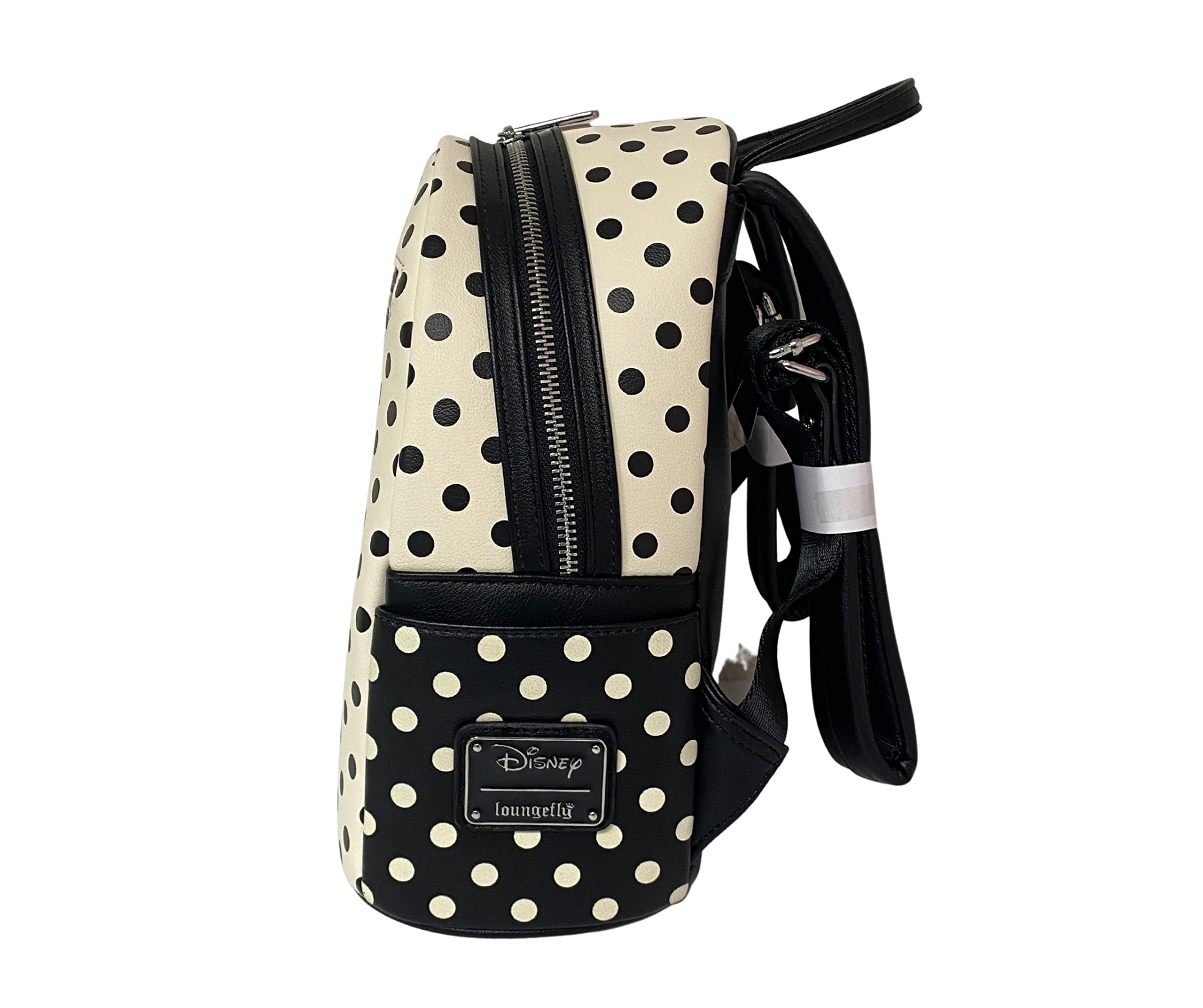 Loungefly Exclusive Minnie Polka Dot Double Strap Shoulder Bag