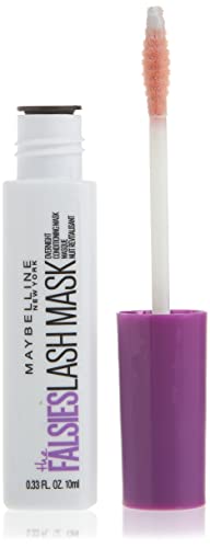 Maybelline New York The Overnight Eyelash Conditioner with Shea Butter and Argan Oil, Falsies Lash Mask, 0.33 Fl Oz
