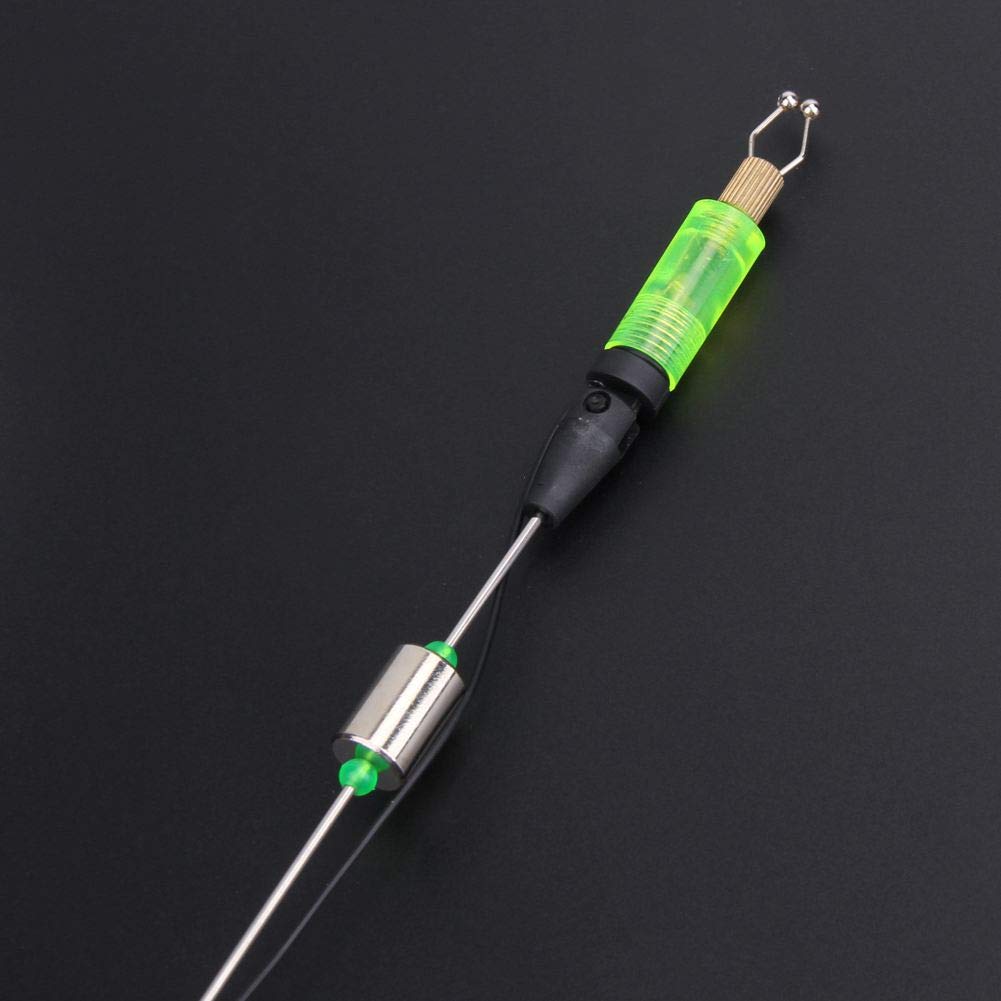 Misaso Fishing Fishing Bite Alarm Hanger Swinger LED Illuminated Indicator Durable Fish Tools Accessories Fishing Tool 2#