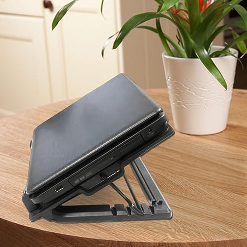 Laptop Cooling Pad, Laptop Pad with Fan, Laptop Cooler Fan Notebook Stand, Portable PC Cooling Pad Heat Protection, Laptop Cooling Pad, Adjustable Laptop Cooling Fan Stand, Computer Accessories