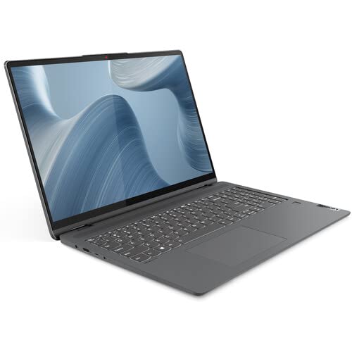 Lenovo IdeaPad Flex 5 16 Laptop 2023 16β WQXGA 2560 x 1600, Intel Core i7-1255U, 10-core, Intel Iris Xe Graphics, 16GB DDR4, 1TB SSD, Backlit Keyboard, Thunderbolt 4, FP, Windows 11 Pro