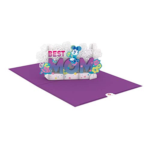 Lovepop Mothers Day Disney's Minnie Mouse Best Mom Pop Up Card