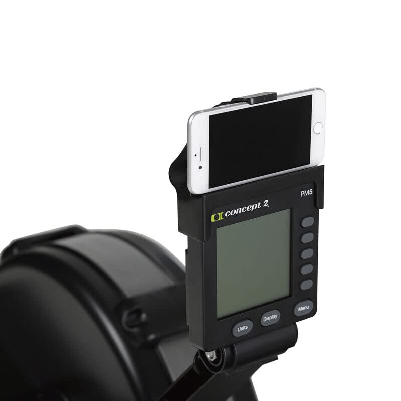 TreadLife Fitness Rowing Machine Phone Holder Cradle - Compatible with Concept 2 (PM3, PM4, and PM5 Monitors).