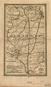 INFINITE PHOTOGRAPHS Map: G. Woolworth Colton's Railroad of Illinois. Publication Date: 1861|Notes: Scale 1:1,267,200. LC Railroad s, 204 Description derived from published Bibliography.
