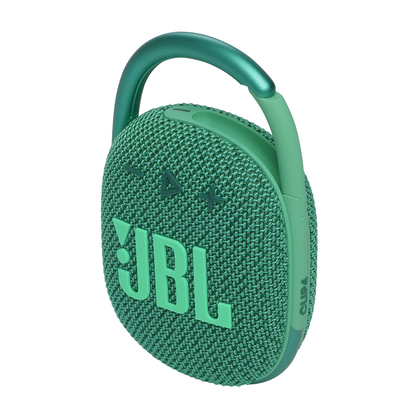 JBL Clip 4 Eco Waterproof Portable Bluetooth Speaker Bundle with gSport Carbon Fiber Case (Green)