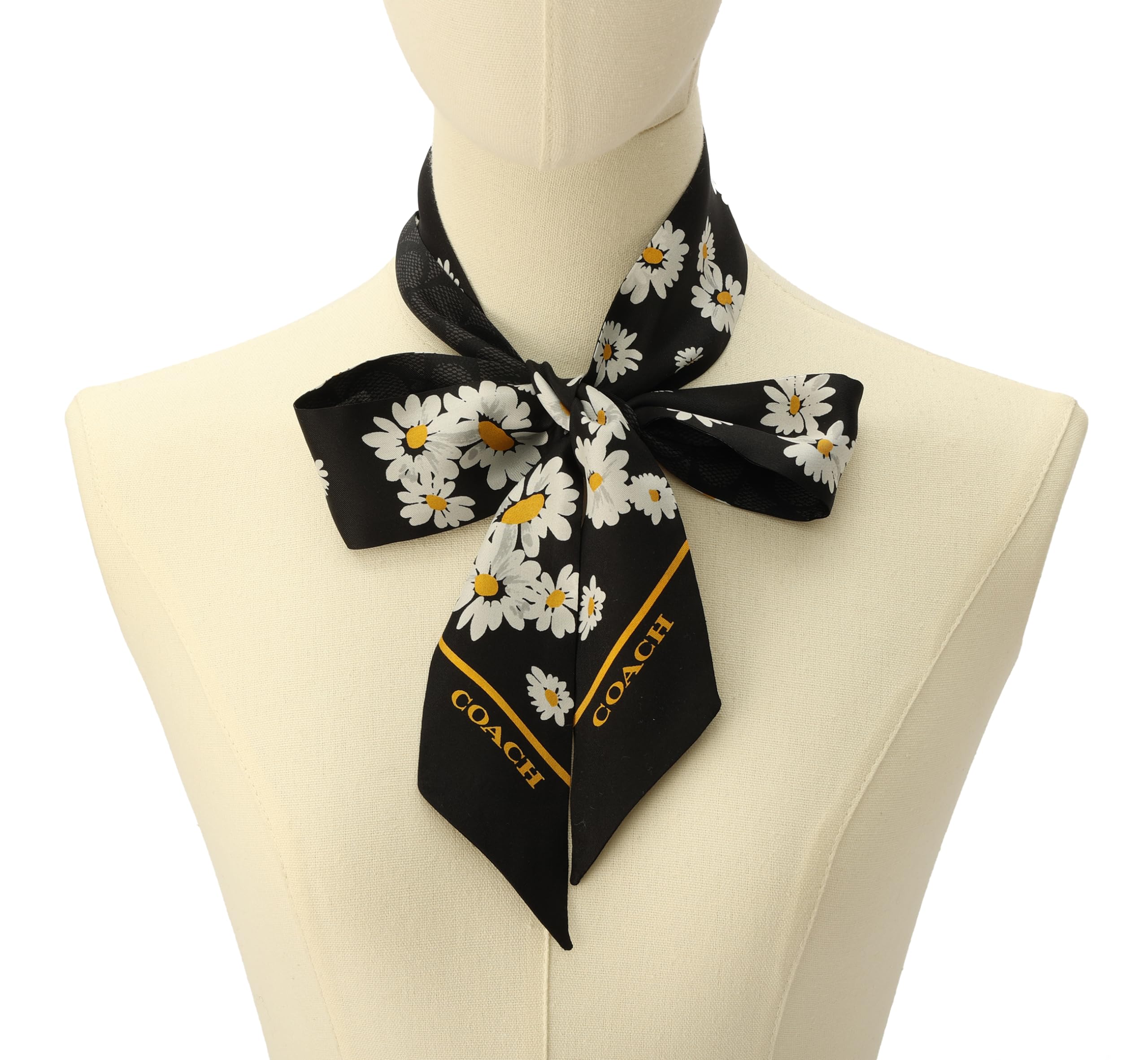 SIGNATURE C DAISY CLUSTER SILK SKINNY