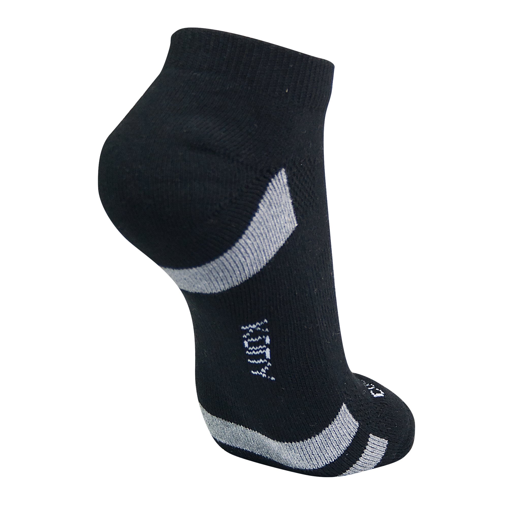 KONY Women's 6 Pairs Thick Cotton Cushioned Low Cut Ankle Athletic Socks Air-cross Mesh No Show Running Socks Size 6-9 (Assort - 6 Pairs)