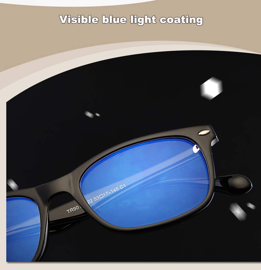 Karsaer Blue Light Blocking Glasses Lightweight Eyeglasses TR90 Frame Computer Anti Eyestrain
