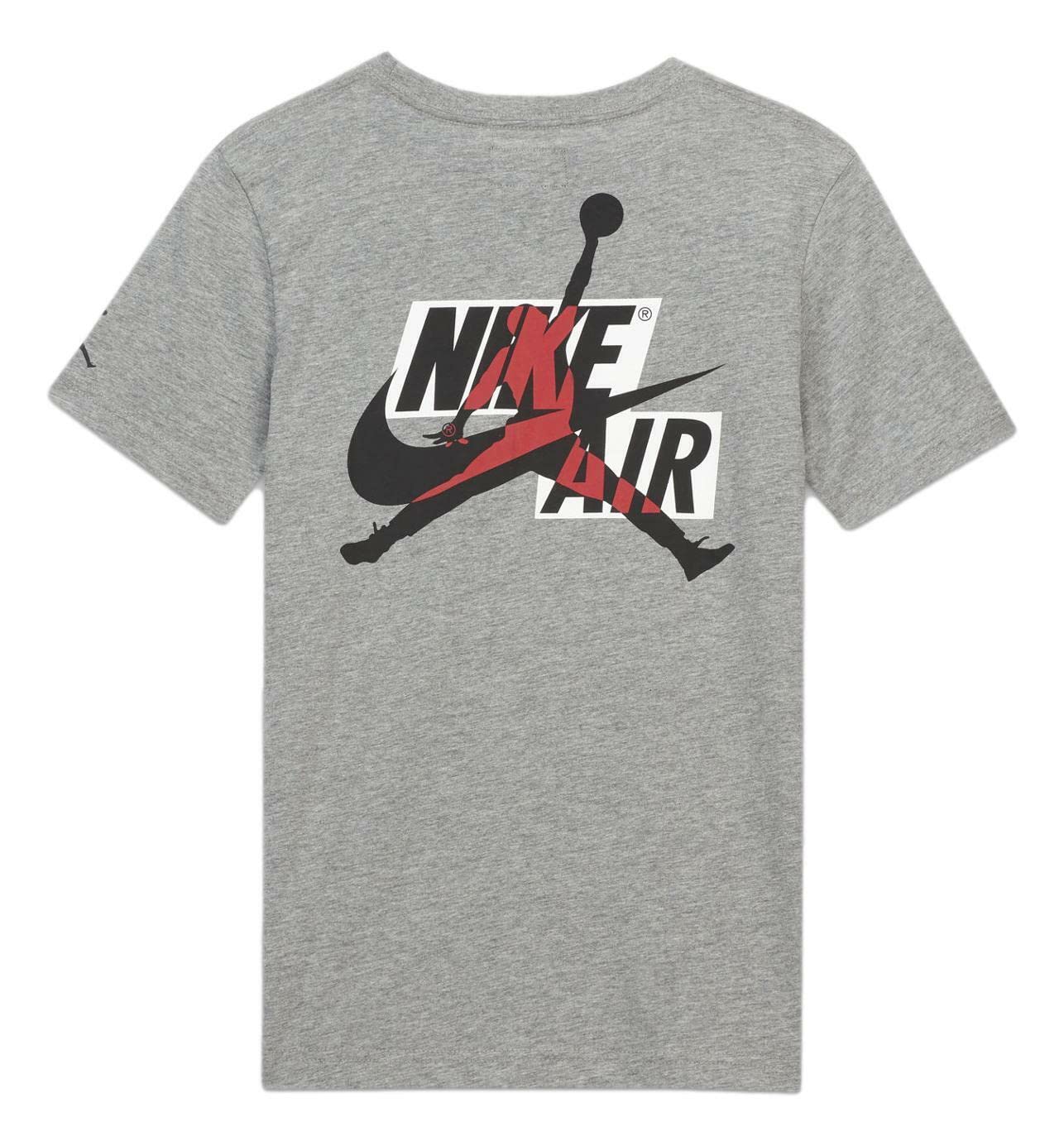 Nike Boys' Let There Be Air T-Shirt (as1, Alpha, l, Regular, Gray/Multicolor)
