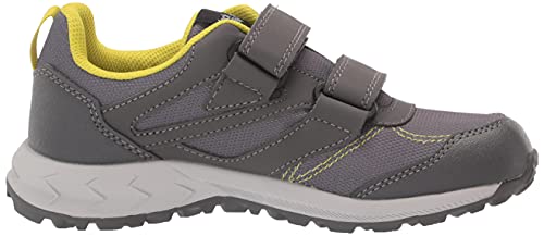 Jack Wolfskin Woodland Texapore Low Vc K Hiking Boot, Grey/Light Green, 11 US Unisex Big Kid