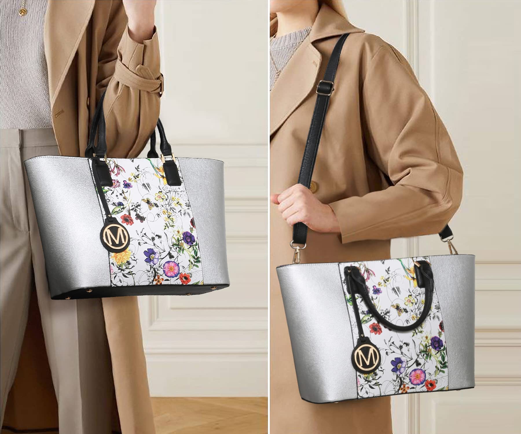 MKP Women Fashion Tote Bag and Denim Purse