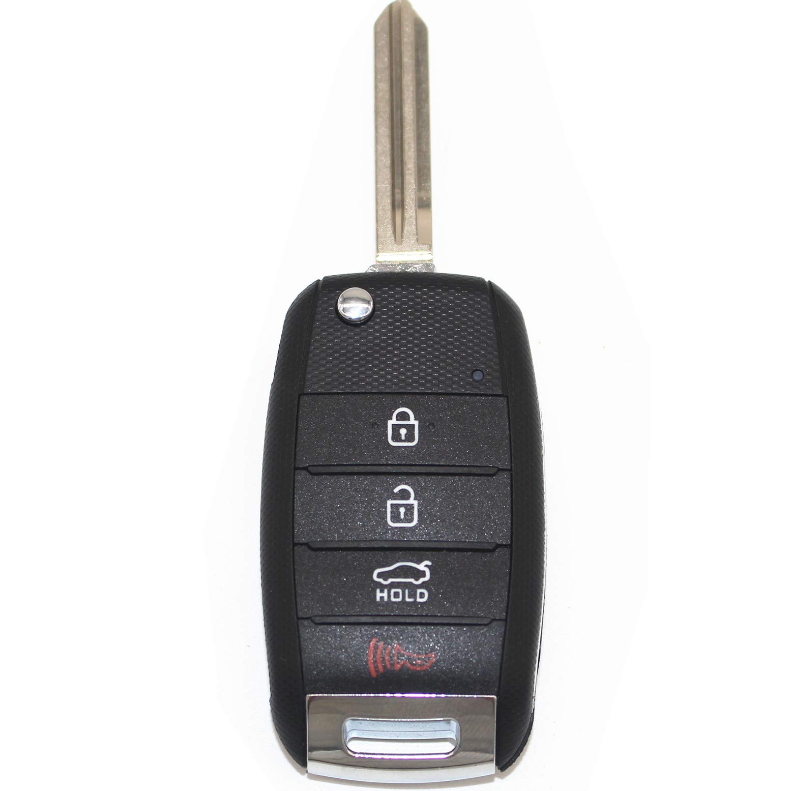 Keyless Remote Entry Flip Remote Key Fob Case Key Shell fit for KIA Sorento Carens Case Fob 4 Buttons