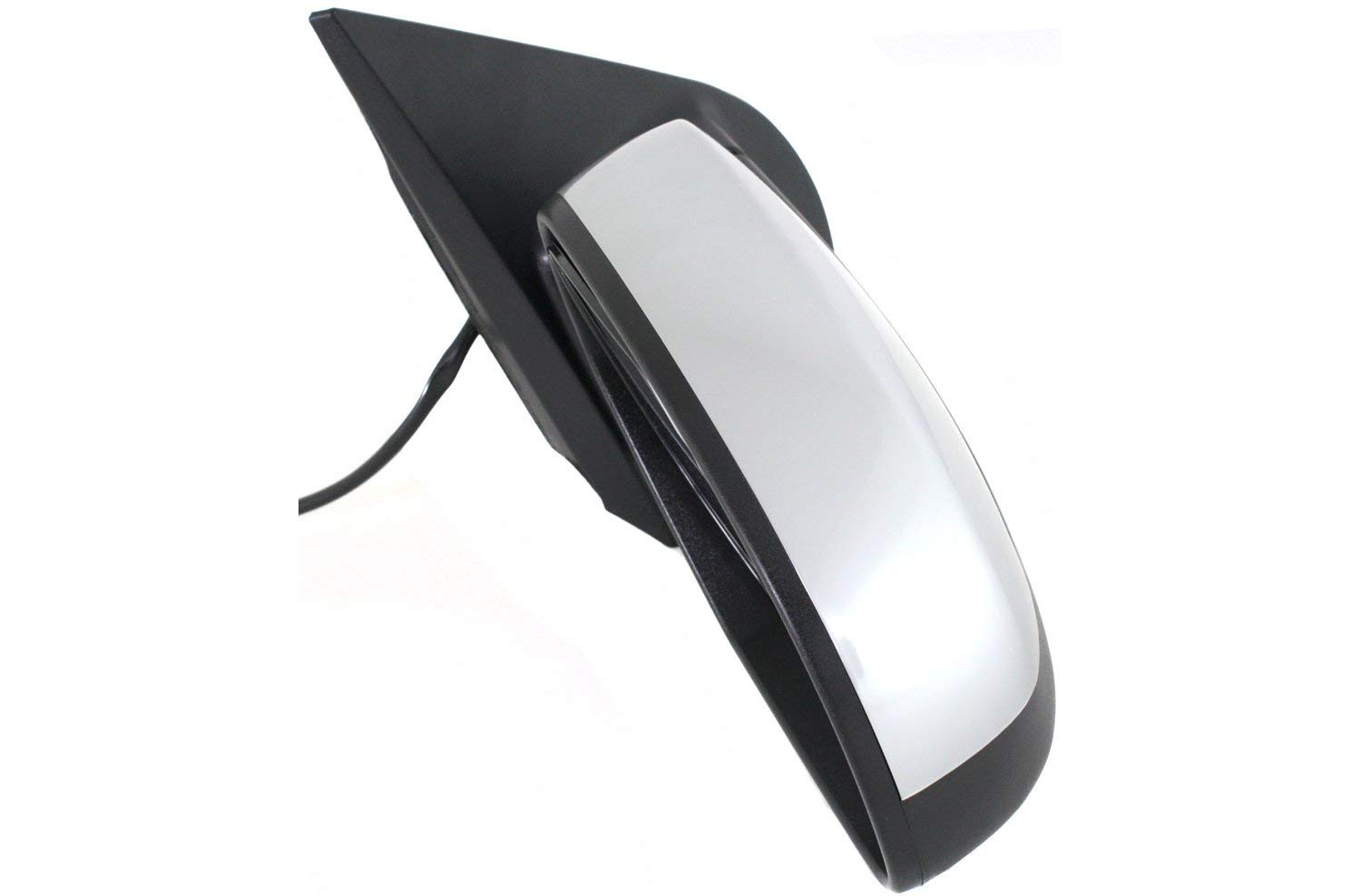 Kool Vue Left & Right Power Heated Mirrors Compatible With Chevrolet Silverado 1500 2007-2013 Manual Fold w/o Signal Light, Blind Spot, Memory, Puddle Lamp & Auto-Dimming Chrome New Body, Off Road Pkg