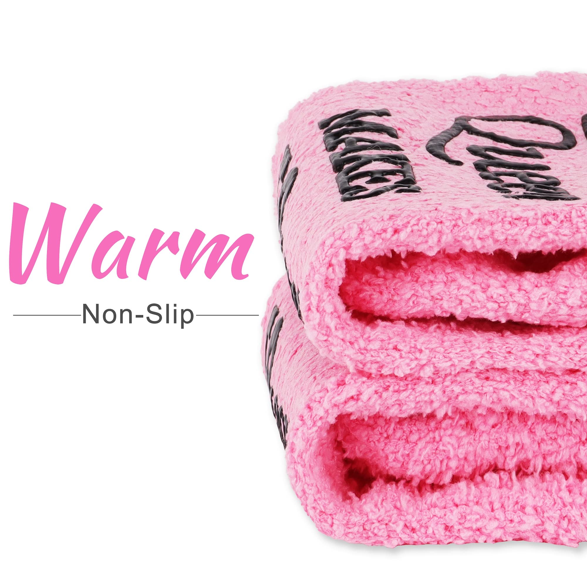 Jeasona 30th Birthday Gifts for Her Womens Cute Funny Fuzzy Socks