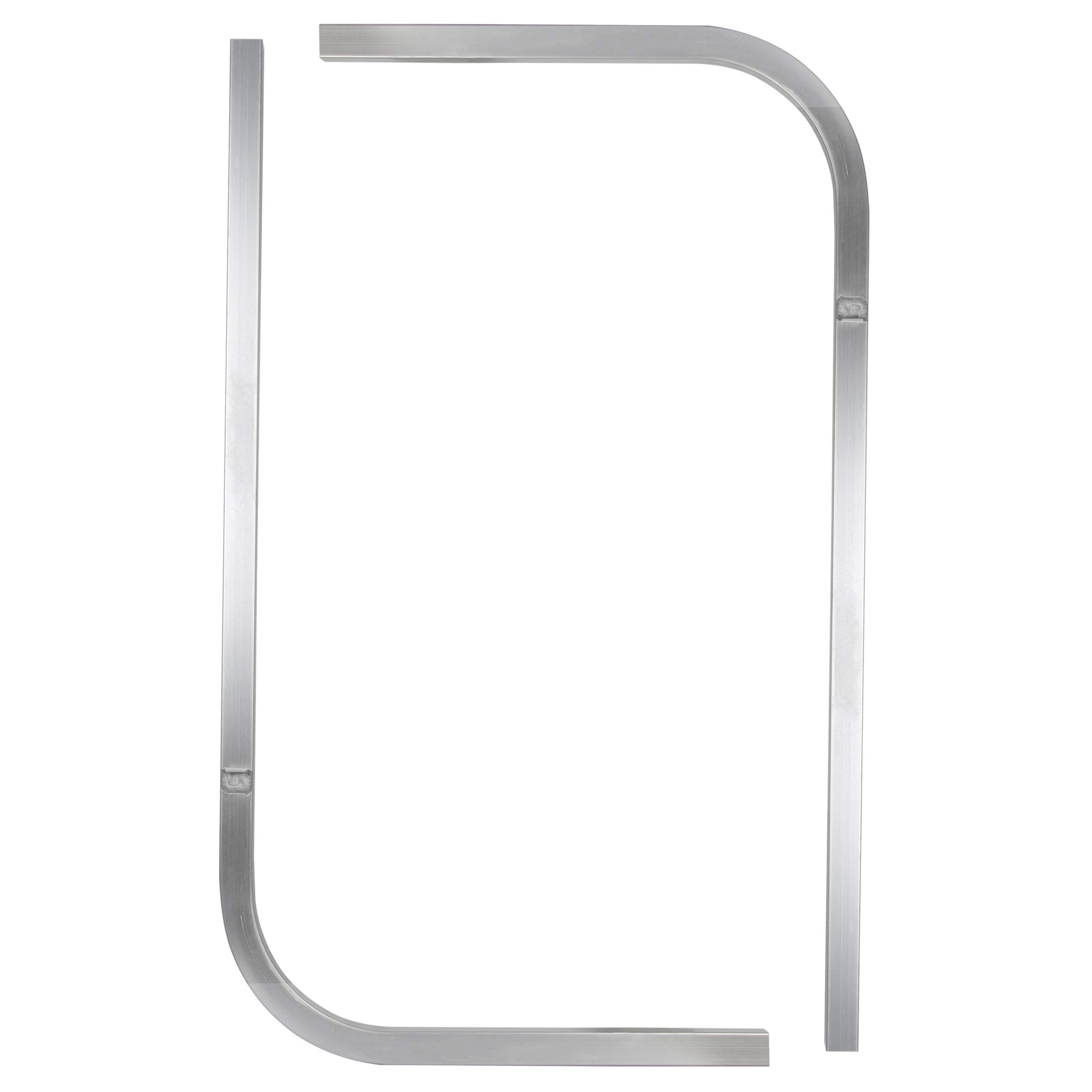 KUAFU 1 1/2" Boat Trailer Square Guide 1/8" Thick Aluminum Square Guide Pole On Poles Guide-On Pair