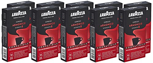 Lavazza Nespresso Capsules (Armonico, 100)