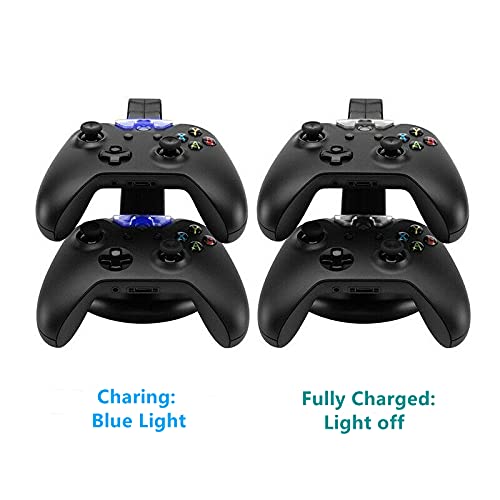 LYCEBELL Dual Charging Controller Station for Xbox One Compatible with Xbox One, Xbox Ones Controller High-Speed Charging Dock Stand for 2 Controllers