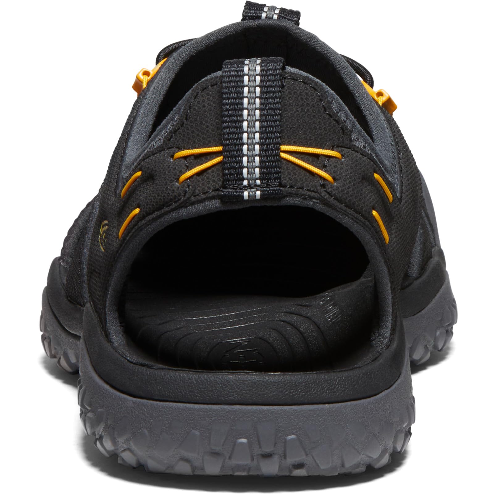 KEEN Men's SOLR High Performance Sport Closed Toe Water Water Shoe, Black/Gold, 9 US