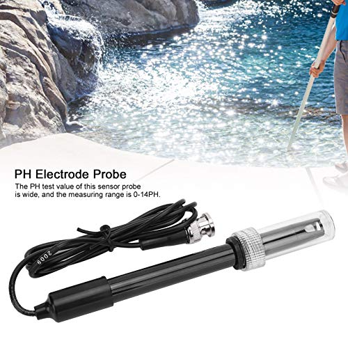 Ph Probe,Industry Ph Electrode Ph Probe Value Detect Acquisition Monitoring Professional Industrial Control Supplies Ph Probe Electrode for Aquariumtds Ppm Accurate Accuracy High