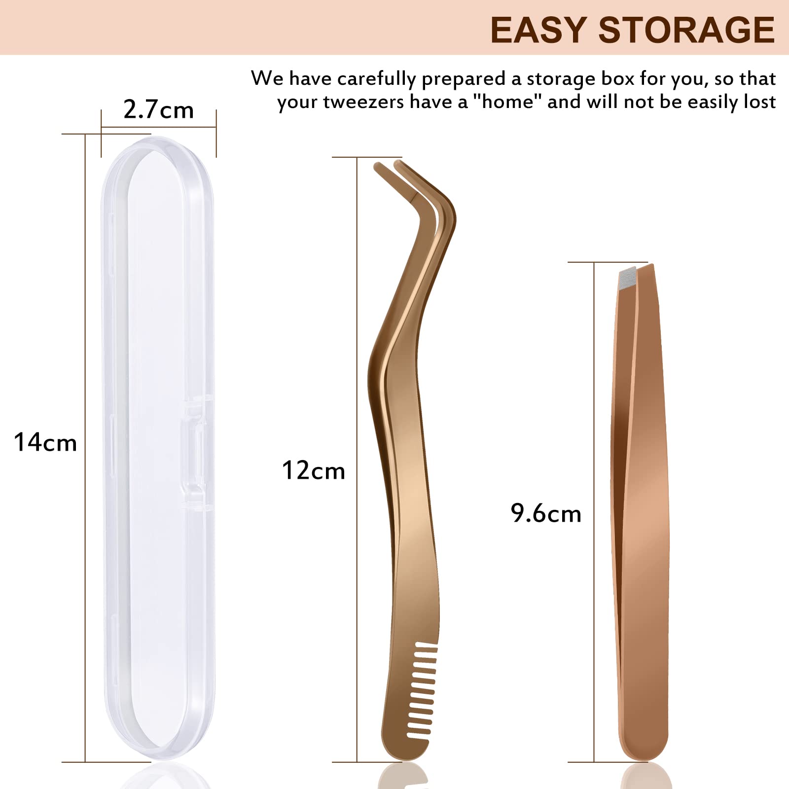 Lash Applicator Tool Eyelash Applicator Tool 2 Pieces for Lash Clusters B&Q Lash Extension Tweezers Gold Eyelash Tweezers DIY Lash Applicator Tweezers Set (Golden,2pcs)