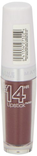 Maybelline New York Superstay 14 hour Lipstick, Ceaseless Caramel, 0.12 Ounce
