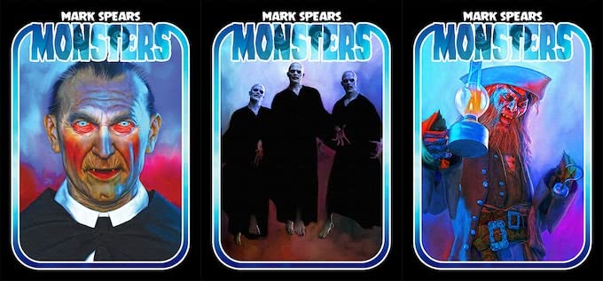 Mark Spears Monsters Halloween Edition 2022 Trading Card Series Hobby Box