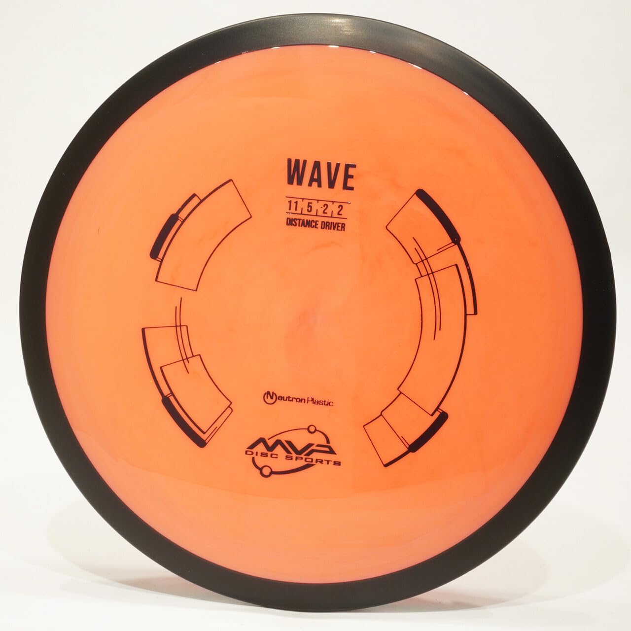 MVP Wave (Neutron) Distance Driver Golf Disc, Pick Weight/Color [Exact Color May Vary] Red 167-169 Grams