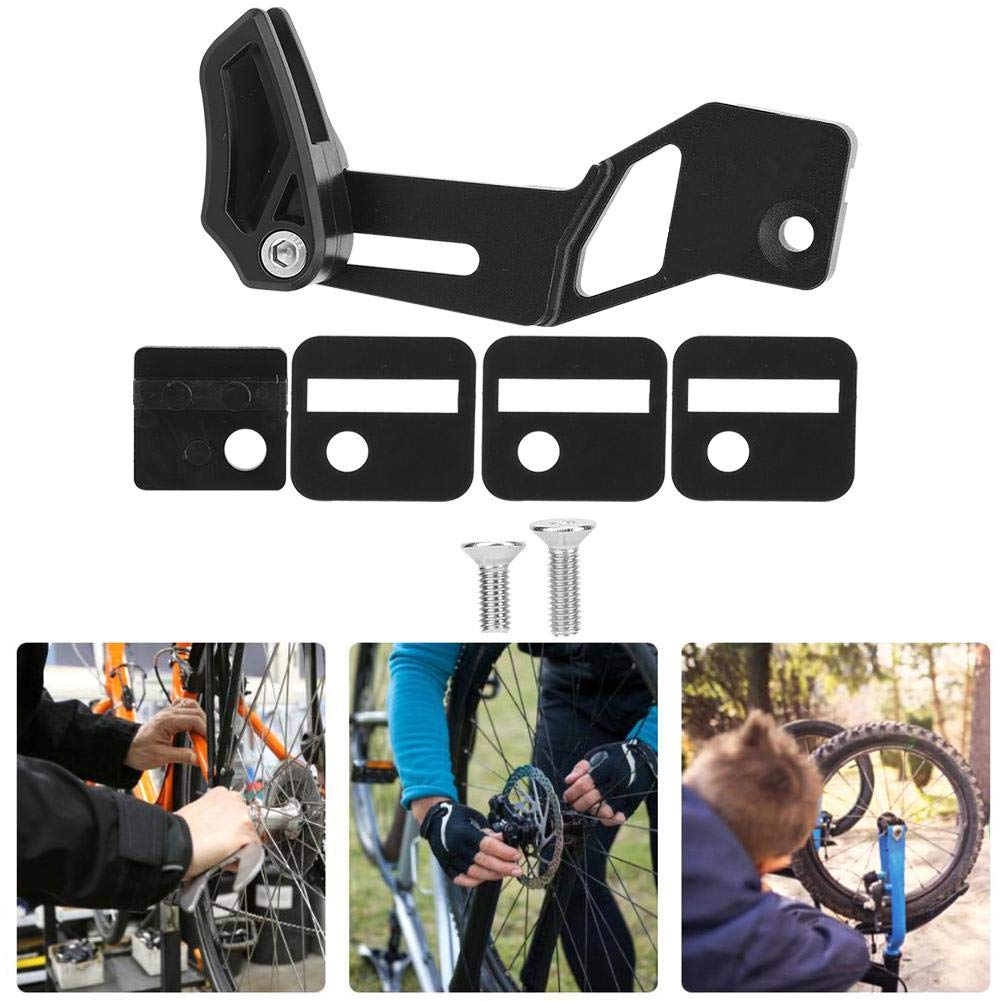 Keenso Chain Guide Roller,Mountain Bike Direct Mount Chain Guide Plate Single-Deck D Type Chain Guard Stabilizer