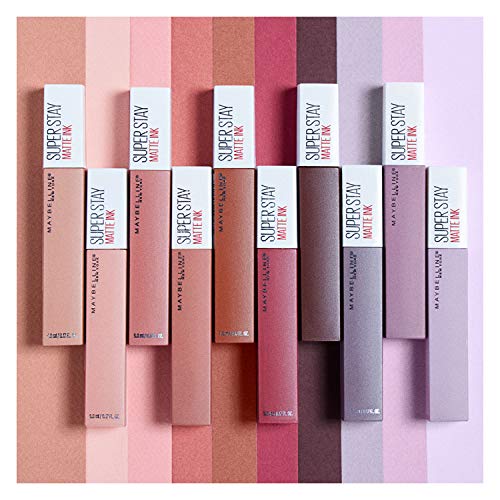Maybelline New York SuperStay Matte Ink Un-nude Liquid Lipstick, Philosopher, 0.17 Ounce