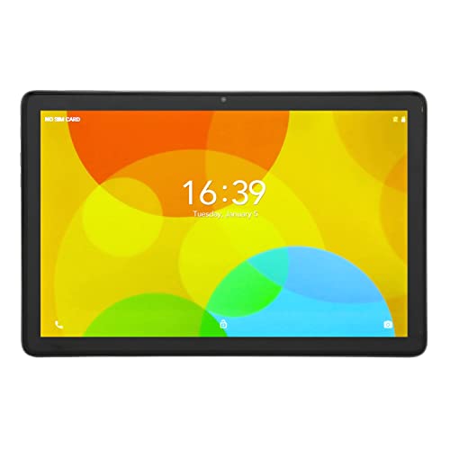 RTLR 10.1 Inch Tablet, Type C Charging US Plug 100‑240V HD Tablet 2.4G 5G WiFi Octa Core for Android 11 for Learning (Grey)
