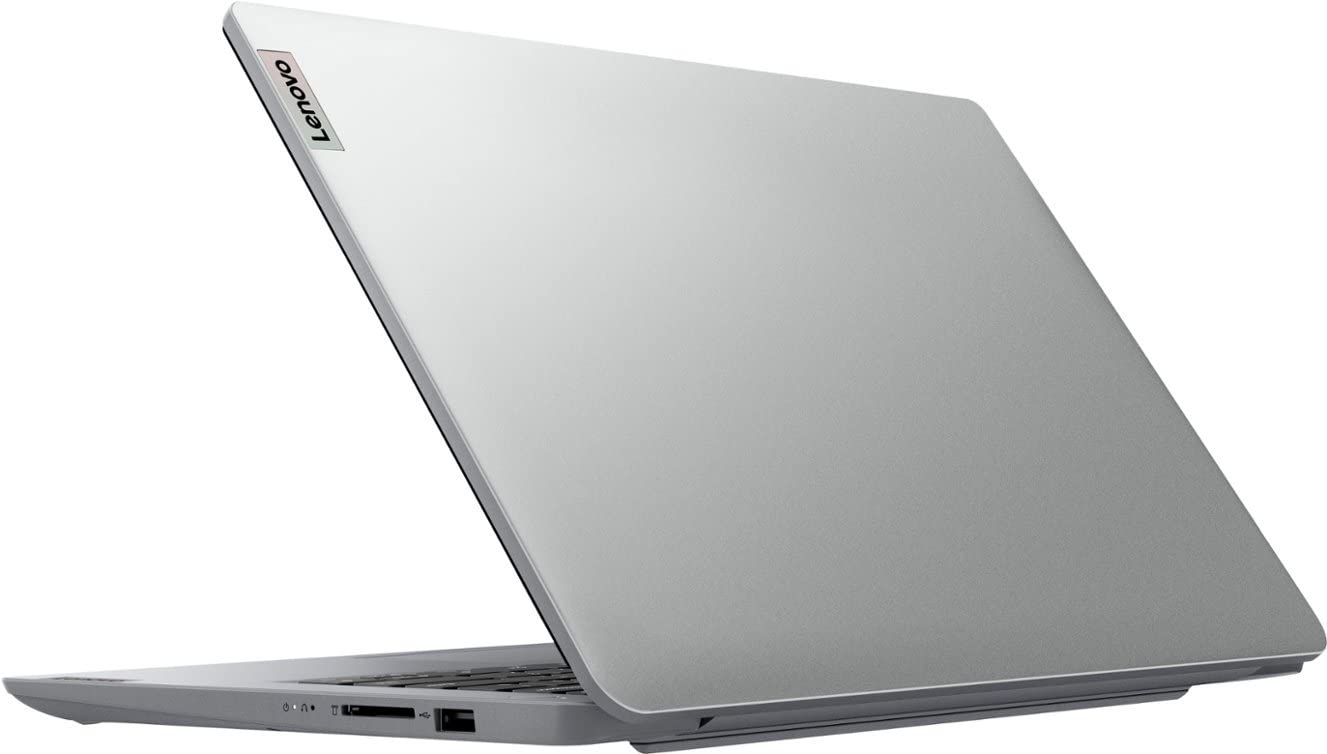 Lenovo IdeaPad 1i 14" HD Education Laptop, Intel Dual Core Processor(Up to 2.80GHz), 4GB RAM, 64GB eMMC + 128GB SD Card, WiFi 6, Bluetooth, Webcam, 10Hr Battery Life, Windosws 11