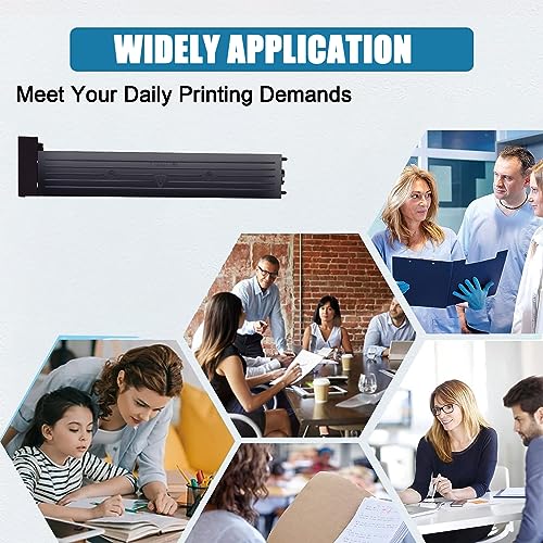 JENKEM High Yield Replacement Compatible for Konica Minolta TN812 Toner Cartridge (with Chip) Work for Konica Minolta Bizhub Pro 758 Printer Black 1 Pack
