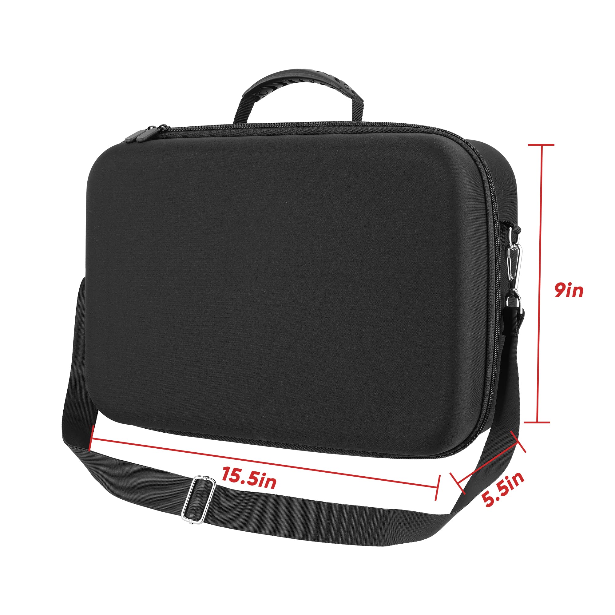 Risou VR Carrying Storage Case Compatible with Oculus Quest 2 VR Gaming Headset and Controllers Accessories.with Silicone Face Cover,Lens Protector,Controller Button Silicone Cover.