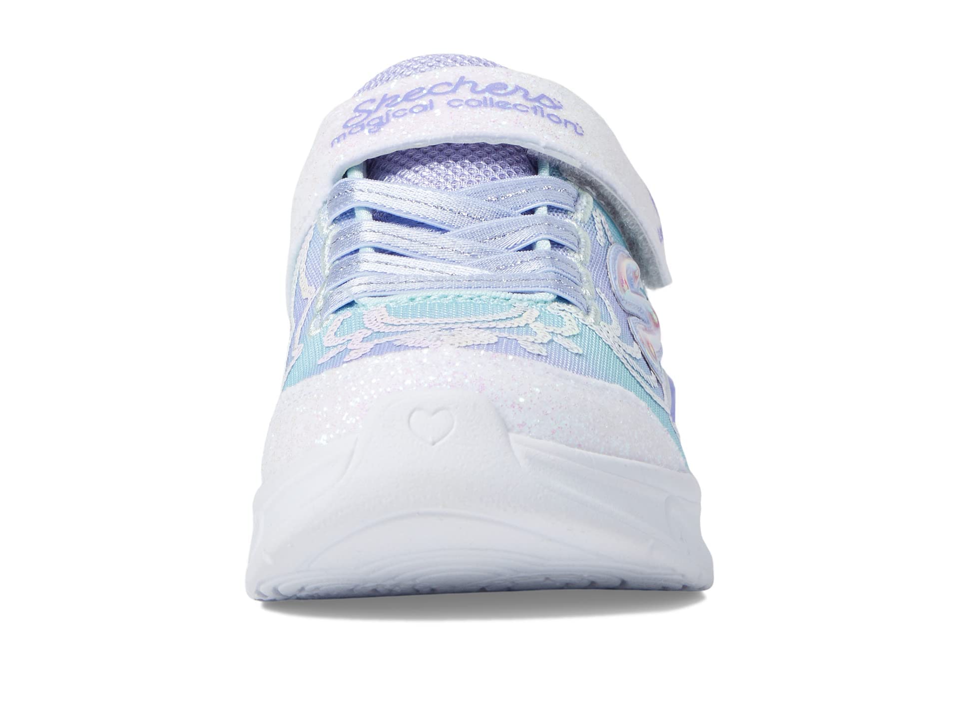 Skechers Kids Kids Princess Wishes Sneaker, Lavender/Multi, 10 US Unisex Toddler