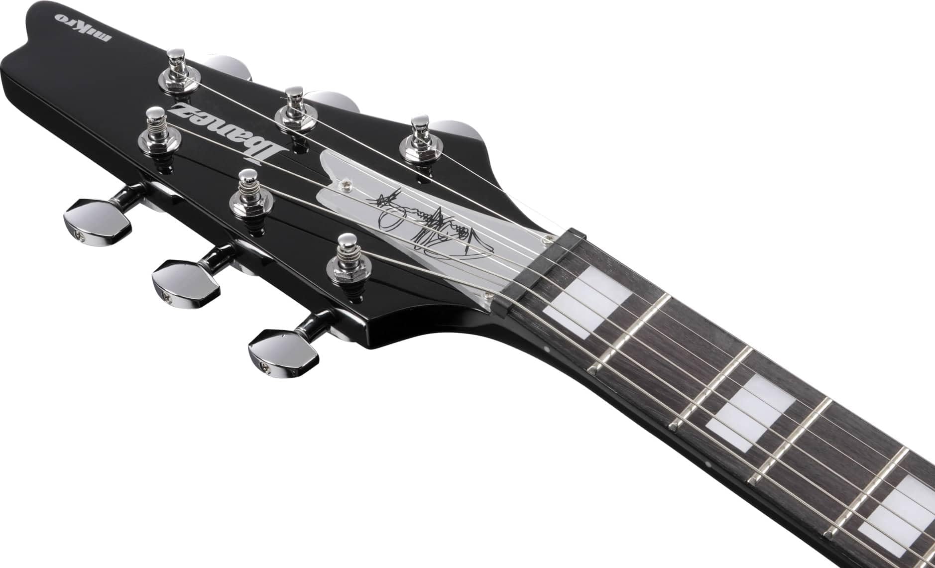 Ibanez Paul Stanley Signature Series PSM10 Electric Guitar, Rosewood Fretboard, Black
