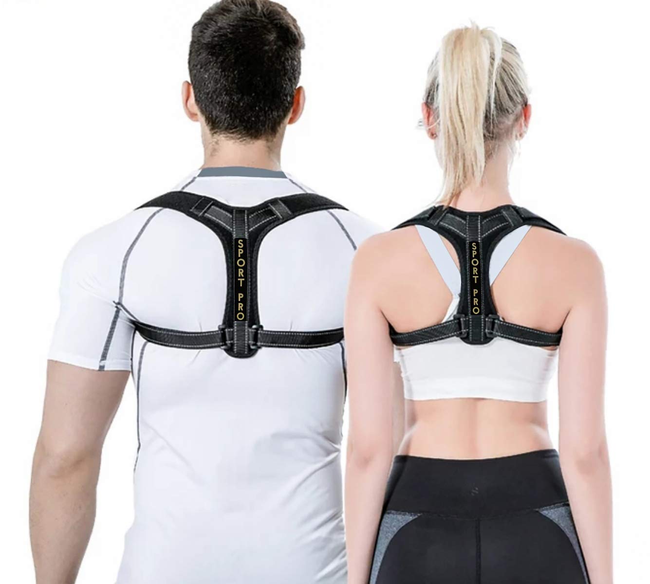 KNIGHTLEY ROSE Posture Corrector, Lightweight Premium Upper Back Support (L/XL)