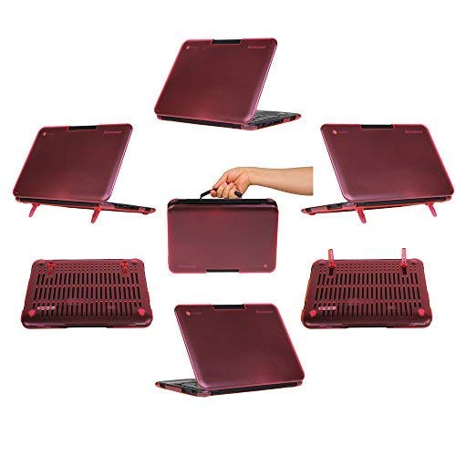 iPearl mCover Hard Shell Case for 11.6" Lenovo N21 / N22 series Chromebook Laptop (NOT fitting Lenovo N22 Winbook) (PINK)