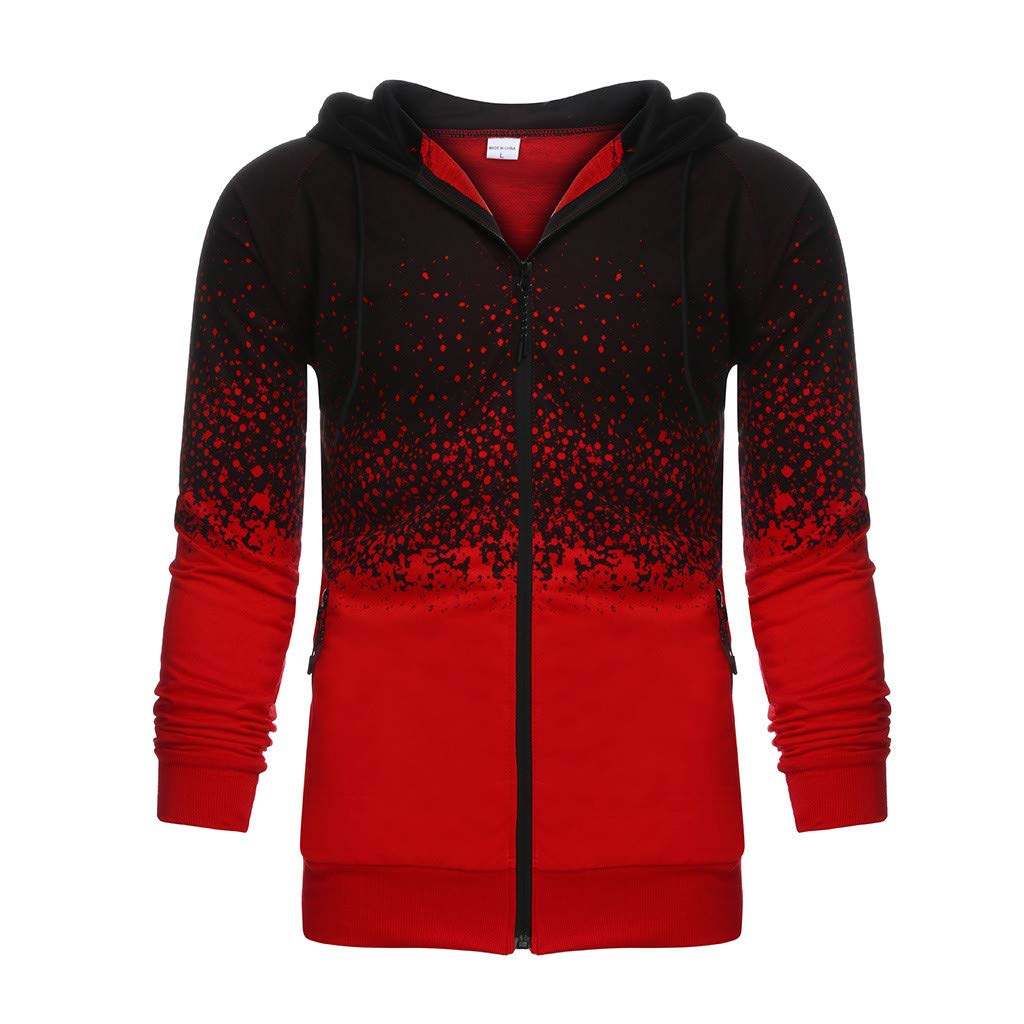 Leegor Men Jogging Tracksuit Sportsuit Sportswear Slim Fit, Hooded Coat Sweat Jacket + Pants Sweatpants