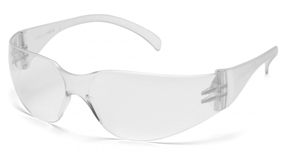 IntruderTM Eyewear, Clear Frame, Clear Lens - Lot of 12