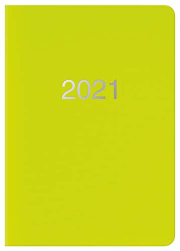 LETTS A5 Dazzle Week to View 2021 Diary pear,21-080880