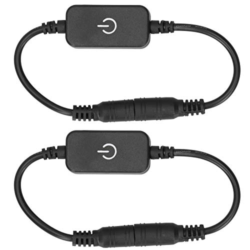 LED Touch Dimmer, Strip Light Controller Full Adjustment Mini Sensitive DC 12‑24V Convenient for Shopping Center