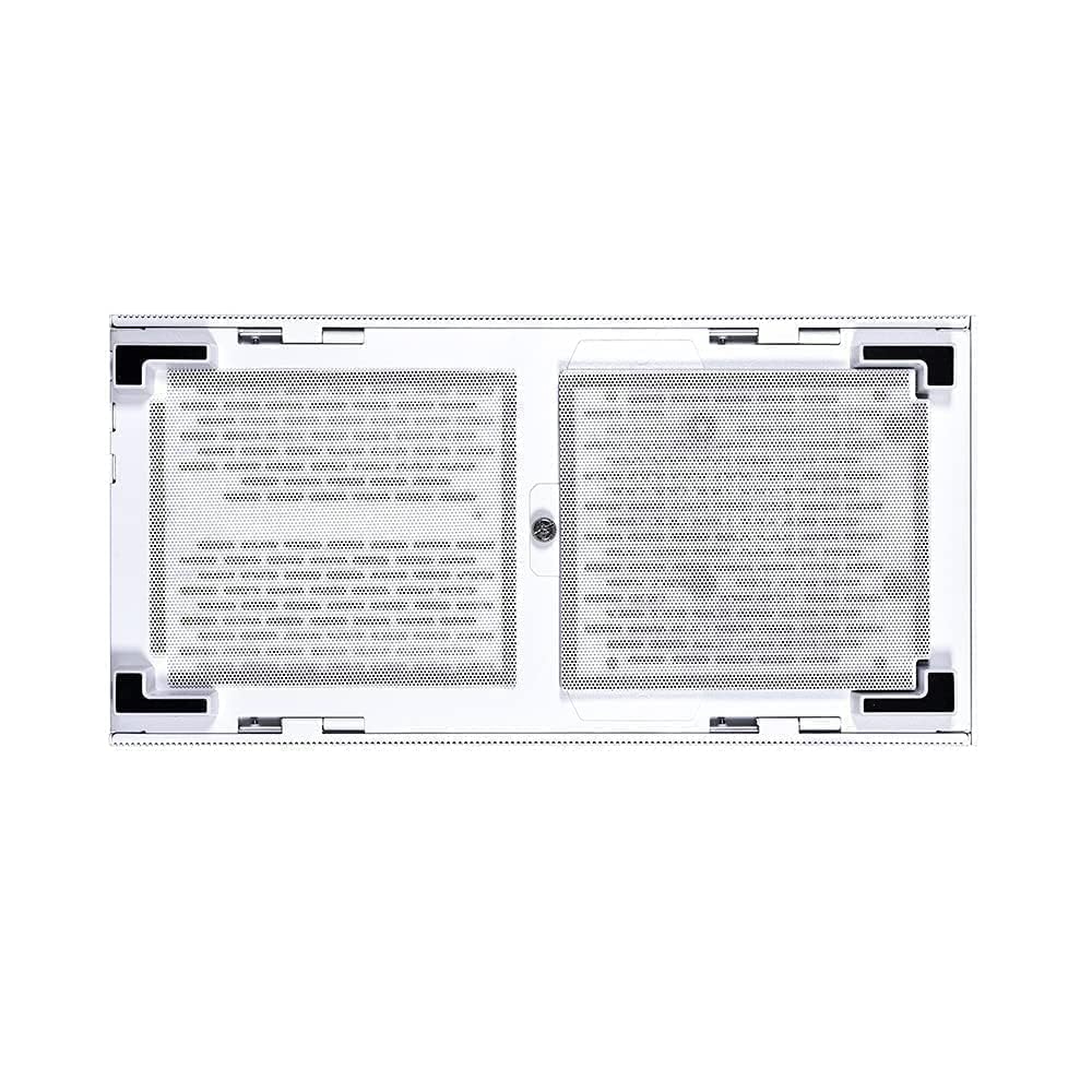 Lian Li Q58 White Color SPCC / Aluminum / Tempered Glass Mini Tower Computer Case , PCIe 4.0 Riser Card Cable Included - Q58W4