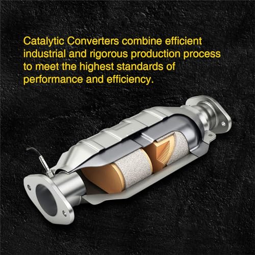 KAX Catalytic Converters, Catalytic Converter for 2.4L 4WD, Caliber 2007-2008, Compass 2007-2017, Patriot 2007-2017 Catalytic Converters 674871, 16618 (EPA Compliant)