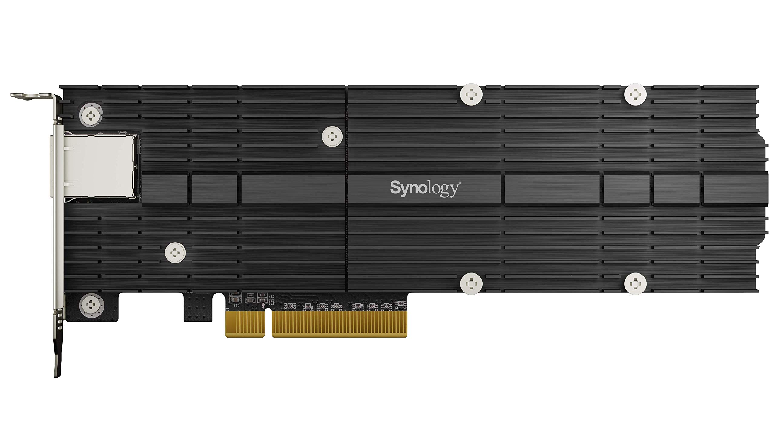 Synology 8 Bay RackStation RS1221RP+ (Diskless) and Synology 10Gb Ethernet and M.2 Adapter Card E10M20-T1, RJ-45 Bundle