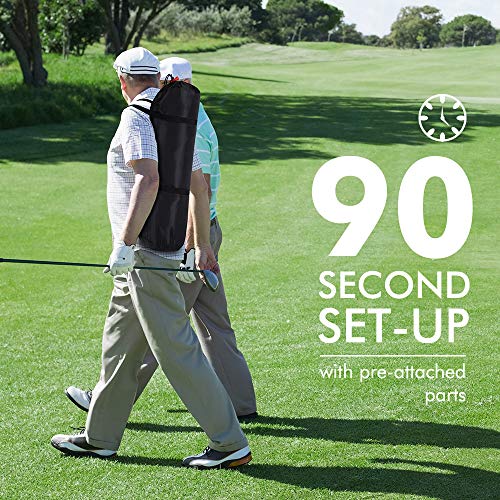 Kids Golf Net Golf Training Aids Practice Net with Target Bundles for Backyard Swing Hitting Chipping,with Grass Mat, Golf Tees,6Pcs Golf Balls and Carry Case Indoor Outdoor Sports