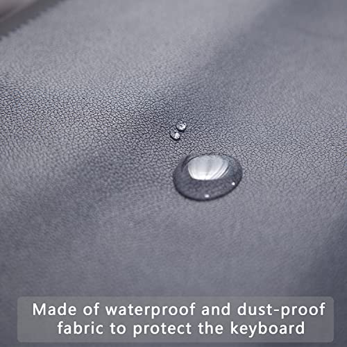 Mooson Keyboard Piano Cover, Digital Piano Dust Cover, Light Luxury Soft and Premium Surface, Thickening Electronic Organ Covering Keyboard Update Encasement