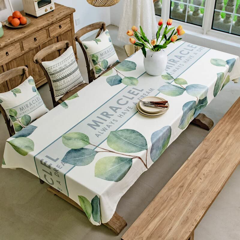 Nordic Tablecloth Small Fresh Ins Wind Coffee Table Tablecloth Modern Minimalist Rectangular Household Waterproof Table A4 140x160cm