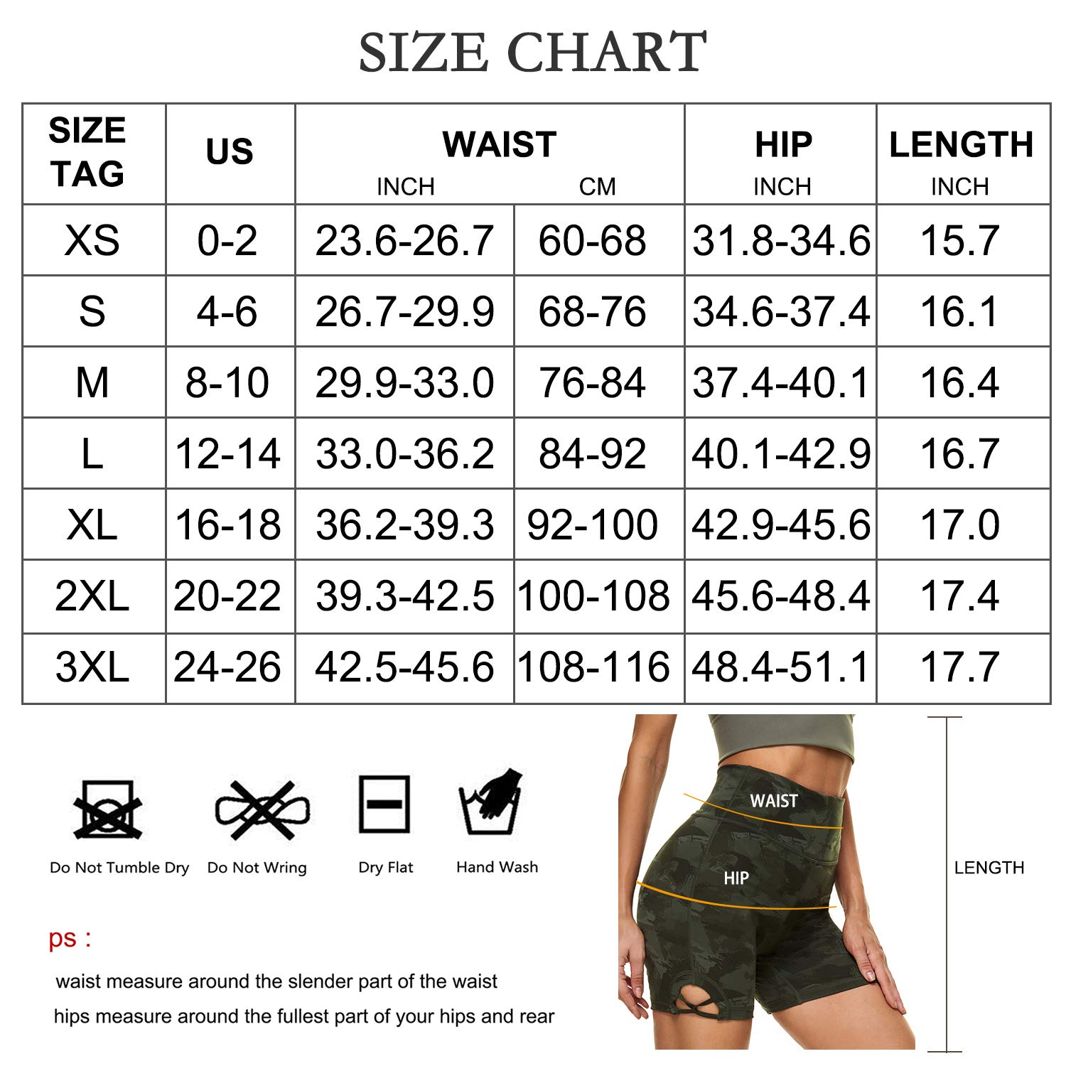 LEINIDINA Women's High Waist Yoga Shorts Tummy Control with Pocket Biker Workout Athletic Shorts Tights (Pattern Dark Green, 3X-Large)