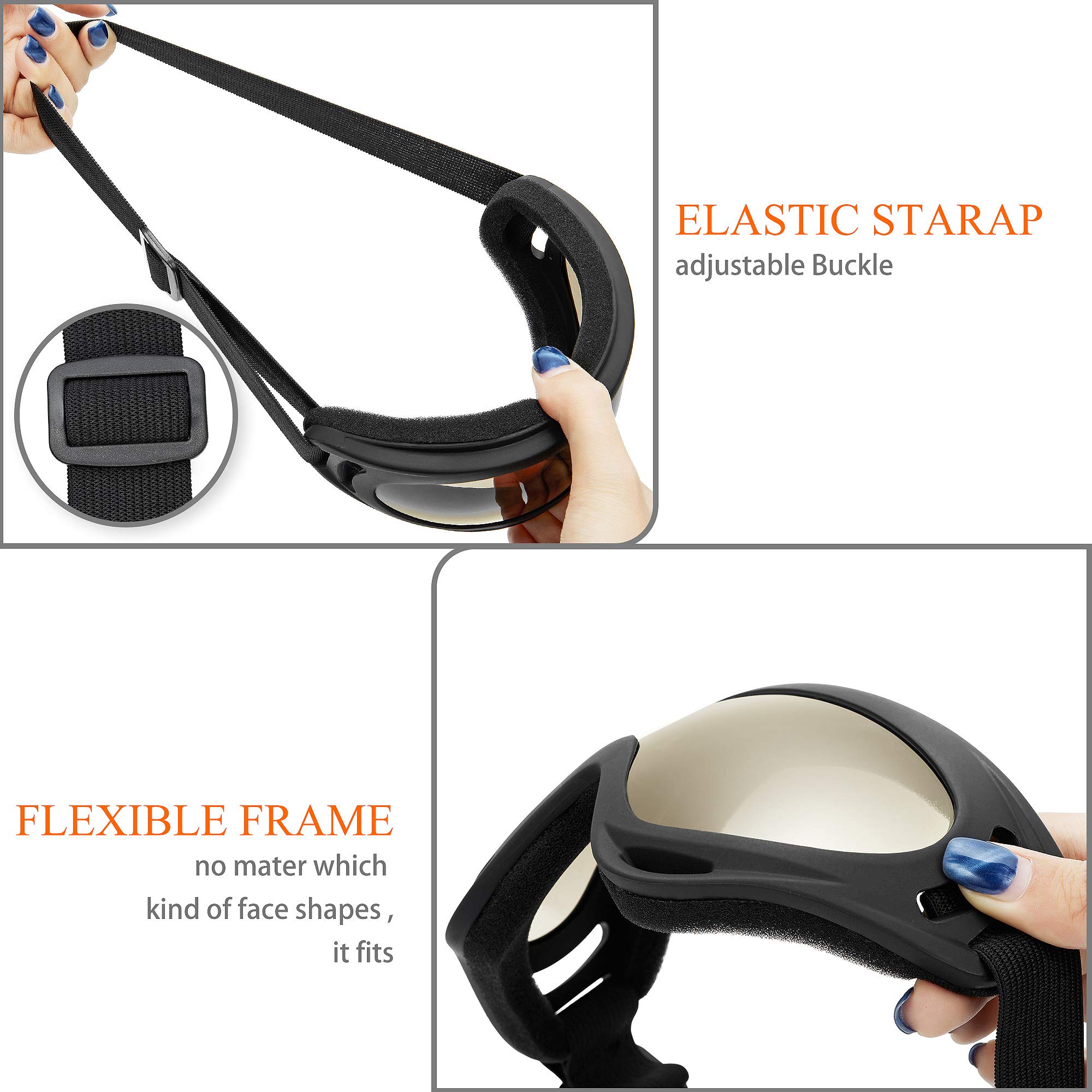 Lelinta Ski Goggles Snowboard Goggles for Men Women & Youth, Snow Goggle